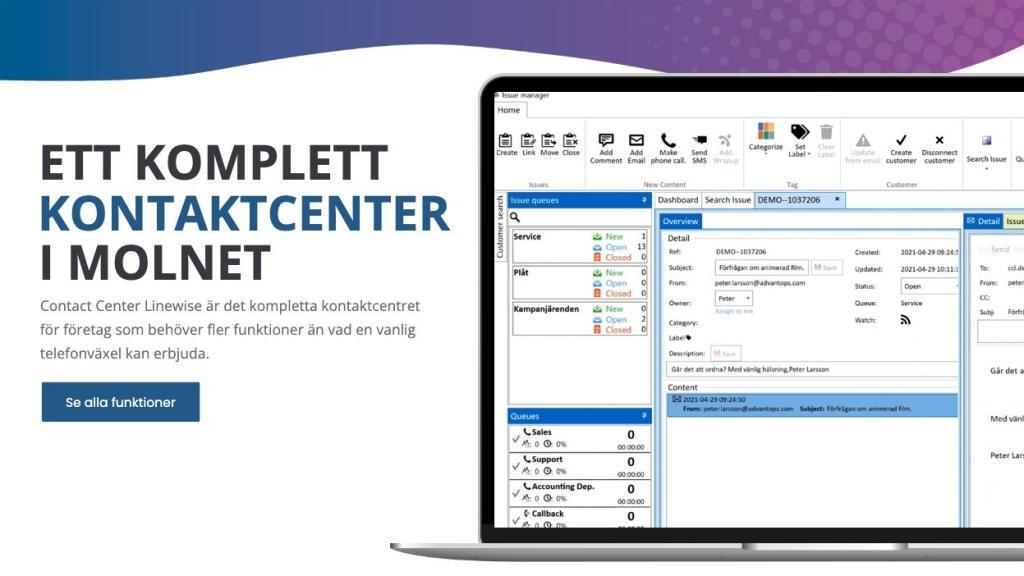 Linewise – ett komplett kontaktcenter i molnet